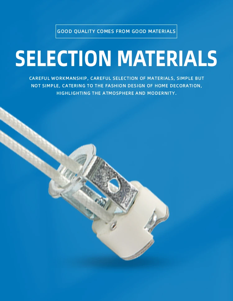 Jinyi 250V 500W Socket High Durability Practical Lamp Holder G4/G5.3/G6 ...