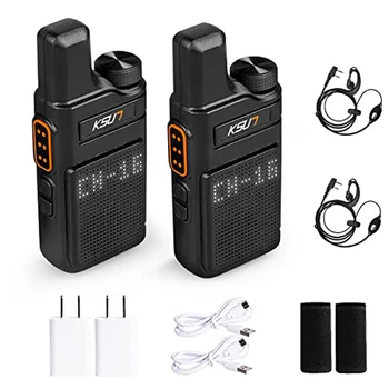 Ksun M6 2pcs 6w High Power Portable Radio Mini Small 2 Way Radio ...