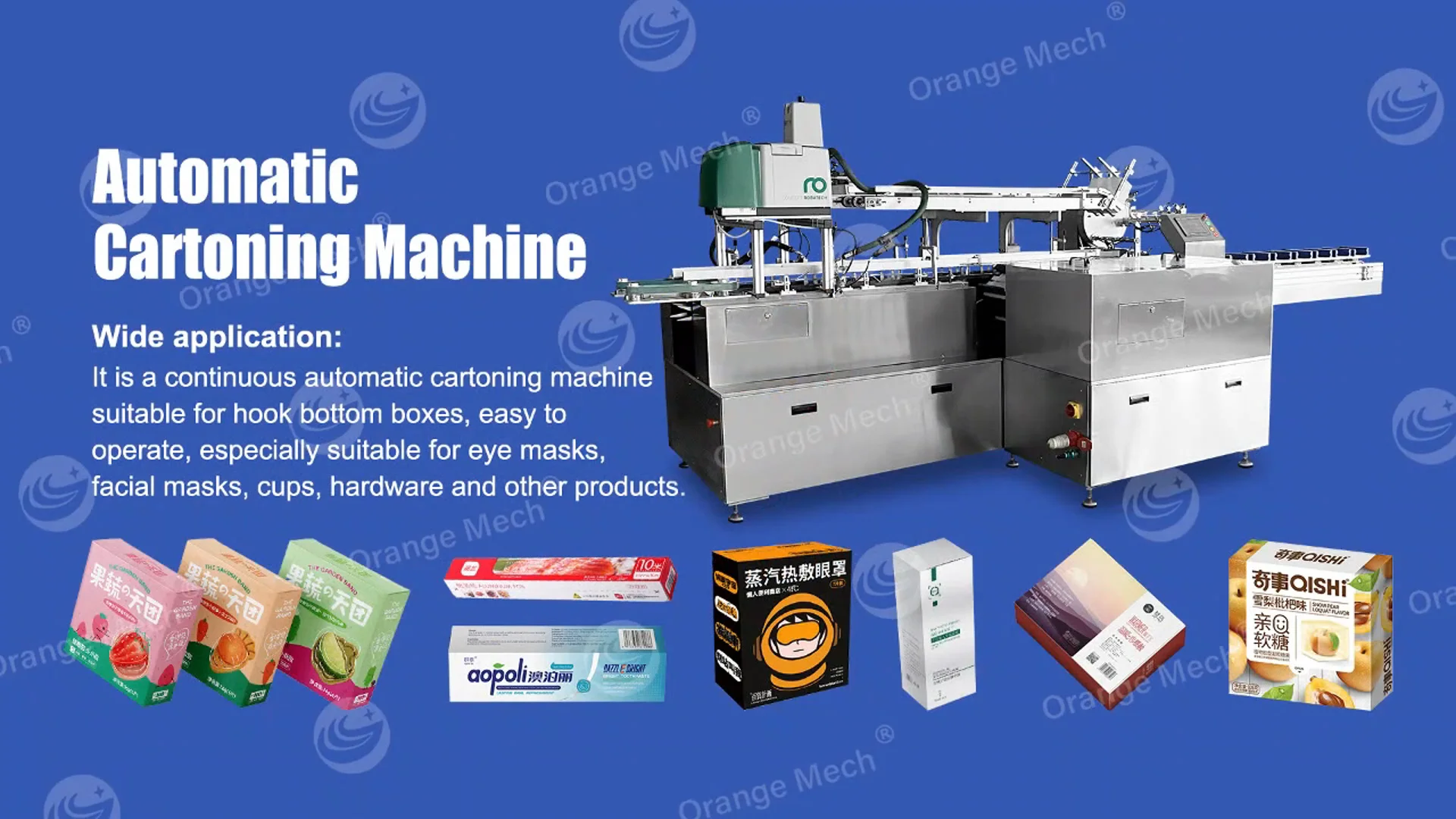 Orme Vertical Goblet En Carton Fully Automatic Package Equipment ...