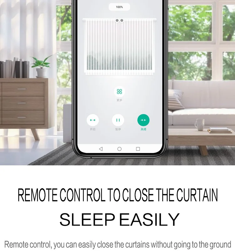 OEM Smart Curtain Assistant Tuya Wifi Smart Curtain Robot WIFI Wireless ...