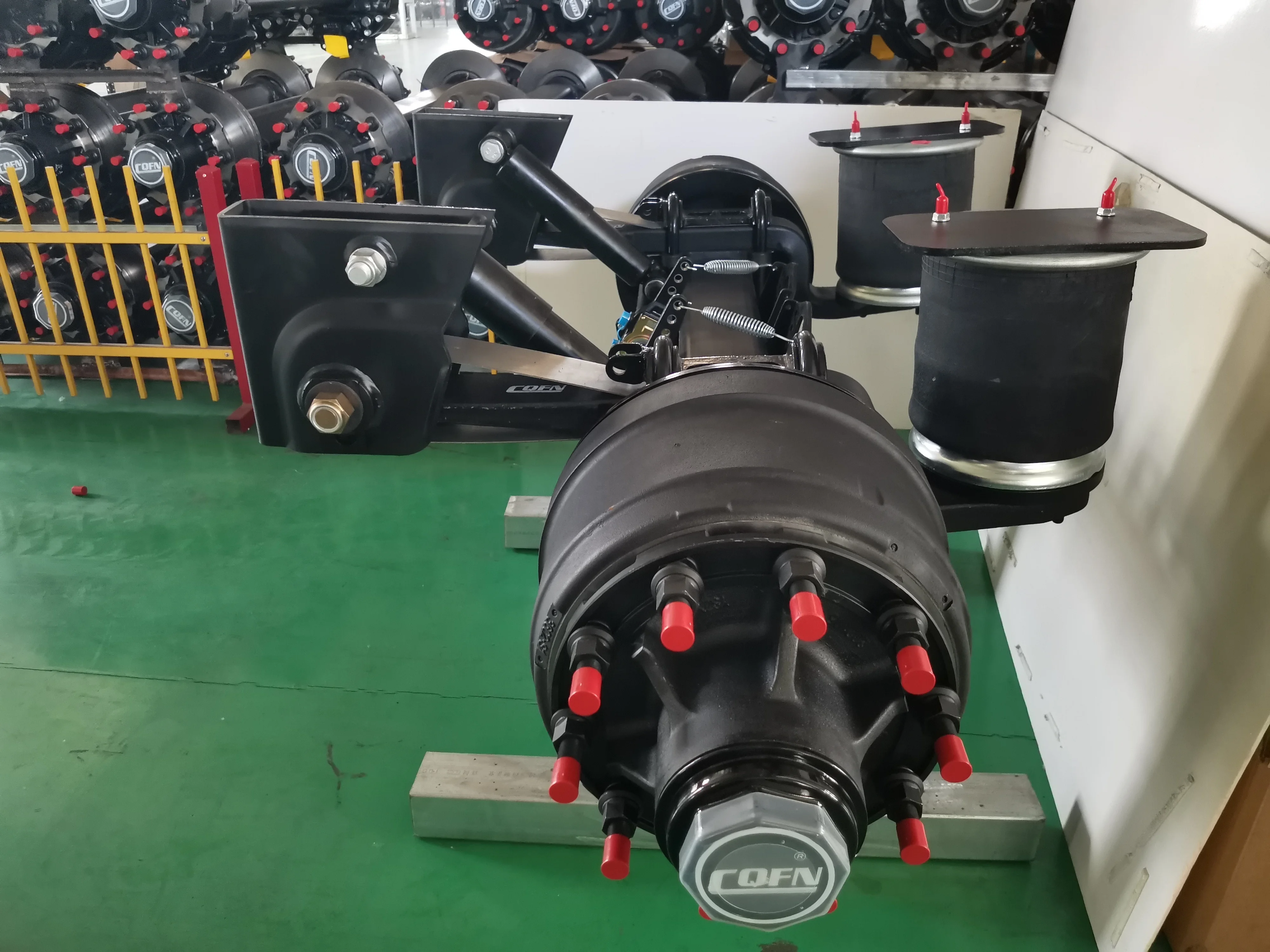 Truck and trailers parts Wheels Trailer Axles Square Tube Rear Trailer ...