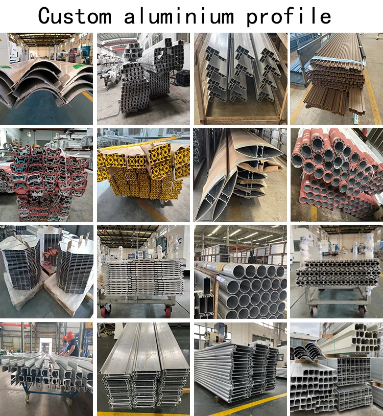 China Custom 6061 Black Anodised Aluminum Extrusion Profiles ...