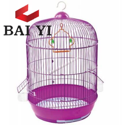 Alibaba.com: Black and White Round Bird Cage With Stand : Pet Supplies ...