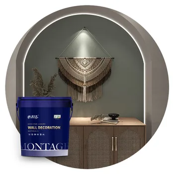 Micro Pottery Stone Colored Sand Textured Paint High Hardness Art Paint ...