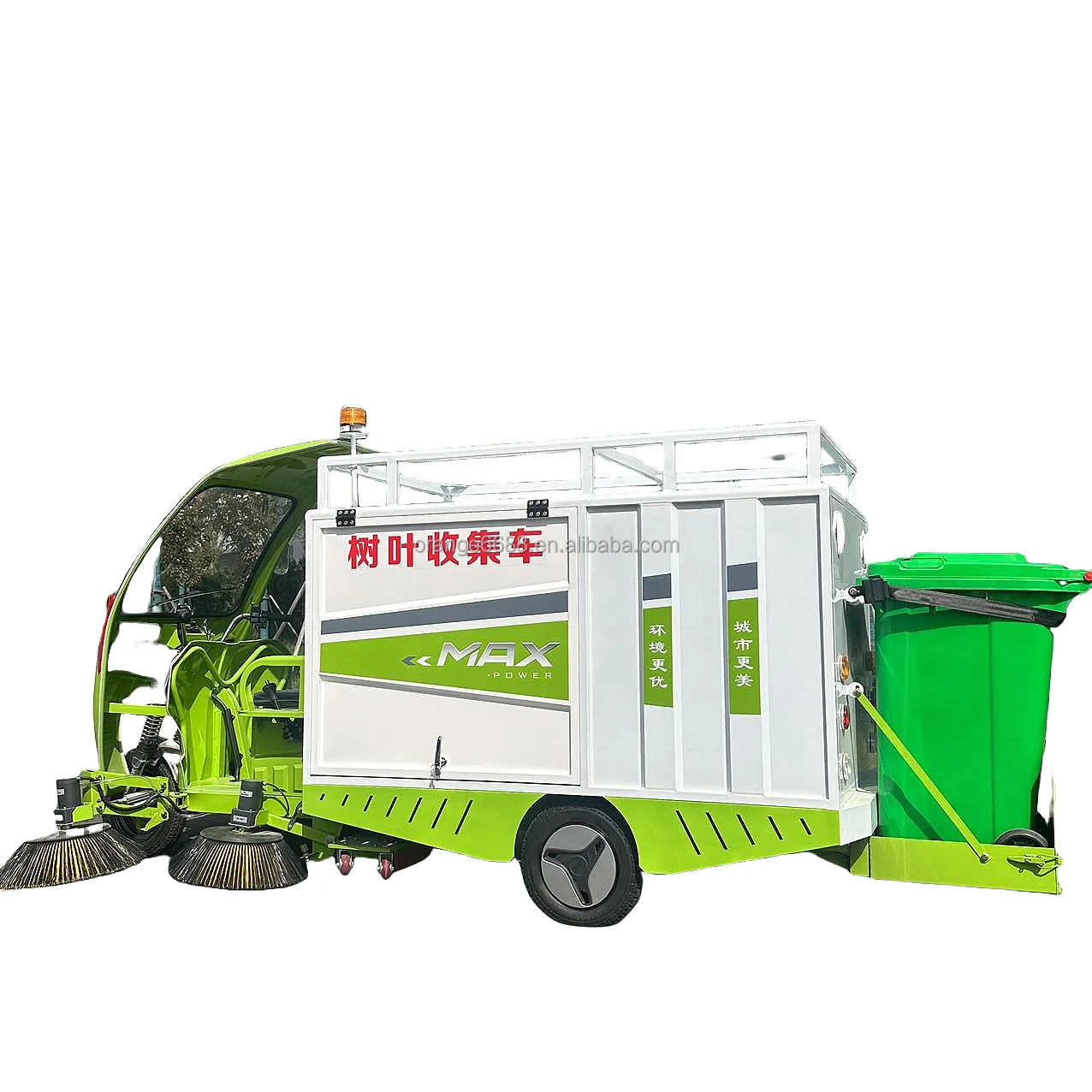 Pure Electric Lifting Garbage Truck - Efficient Collection