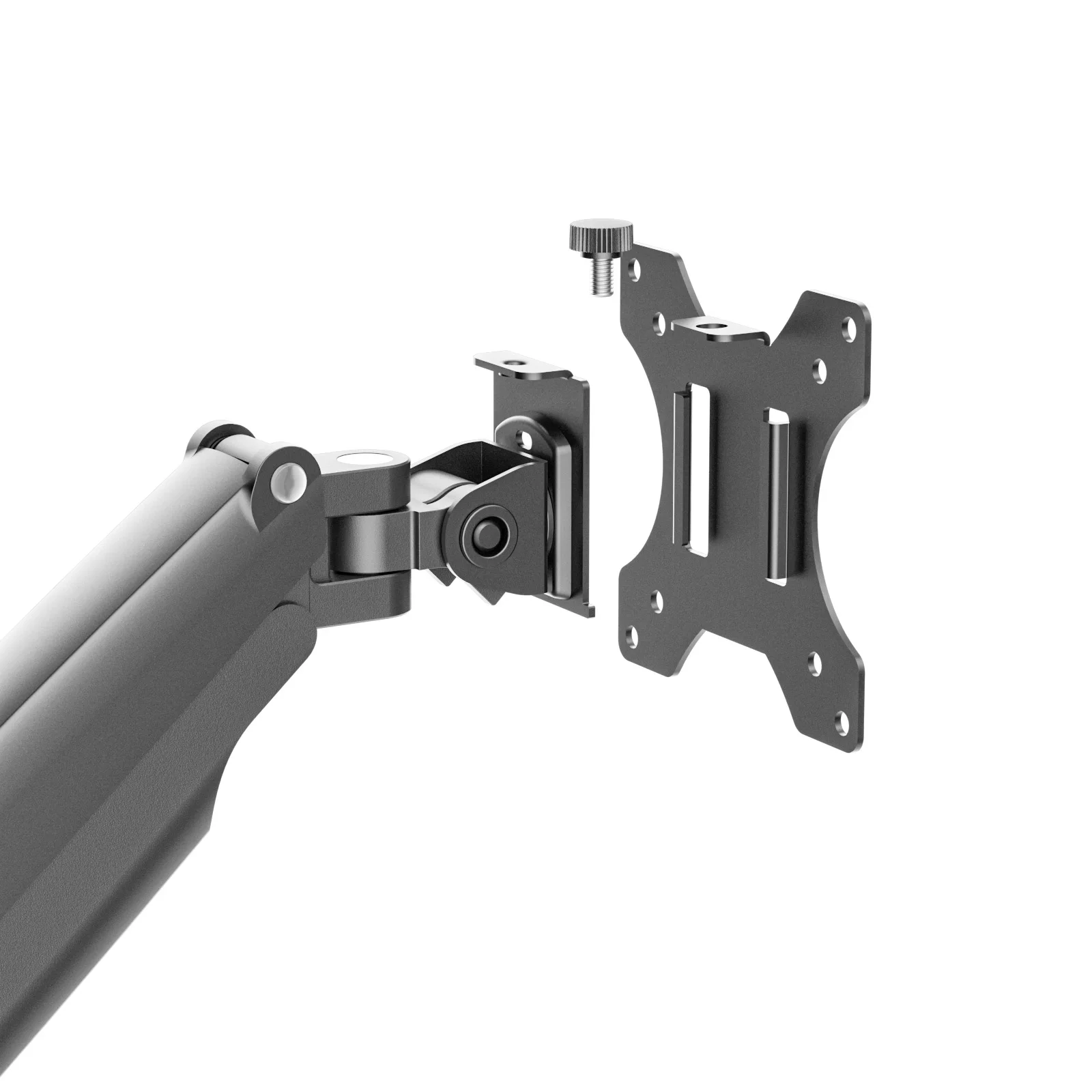 Heavy Duty Articulating Single Monitor Arm For Led/lcd Monitor Desk ...