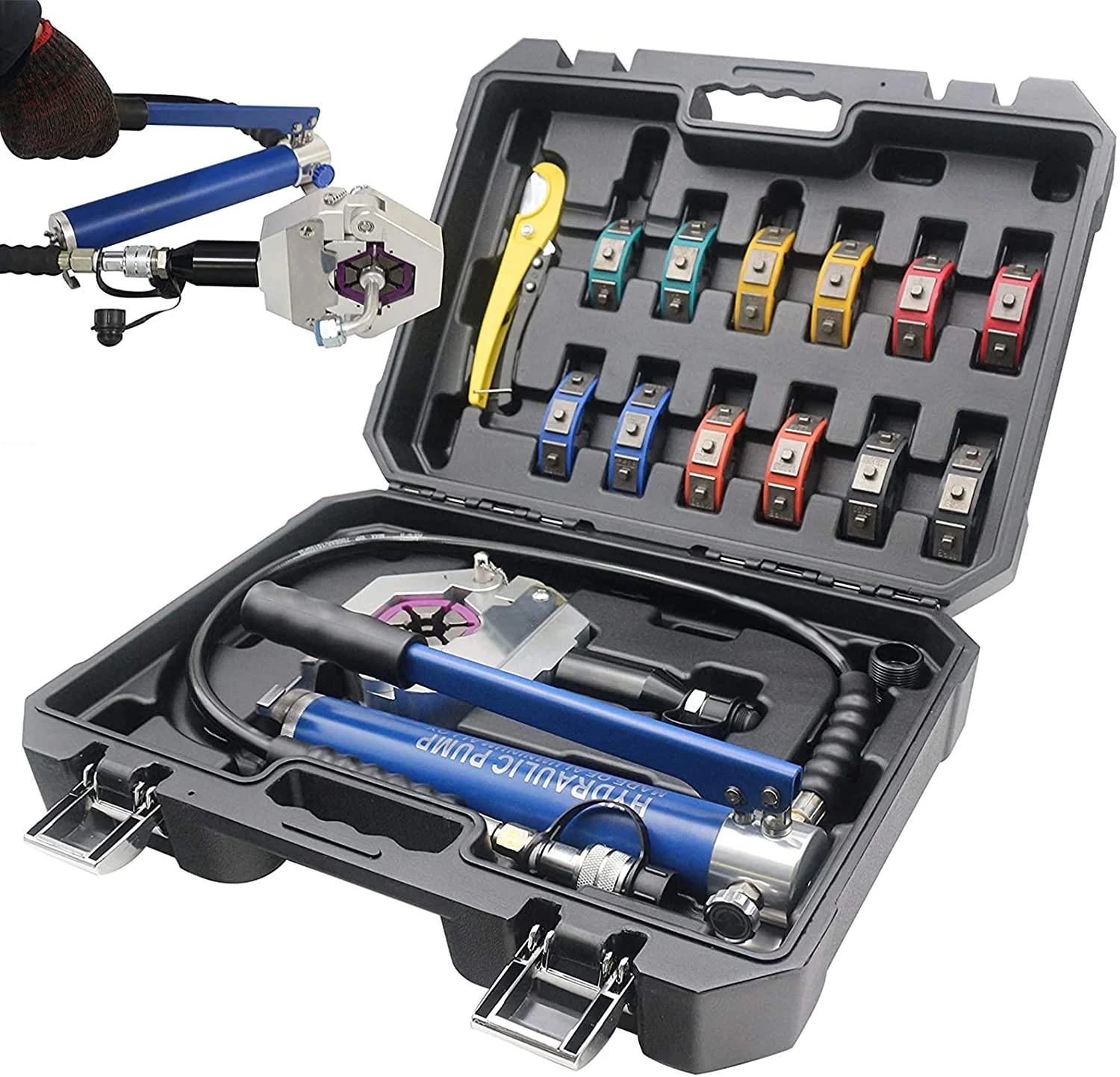 Manual A/C Hose Crimper Kit Crimping Tool for Fuel Pipe| Alibaba.com