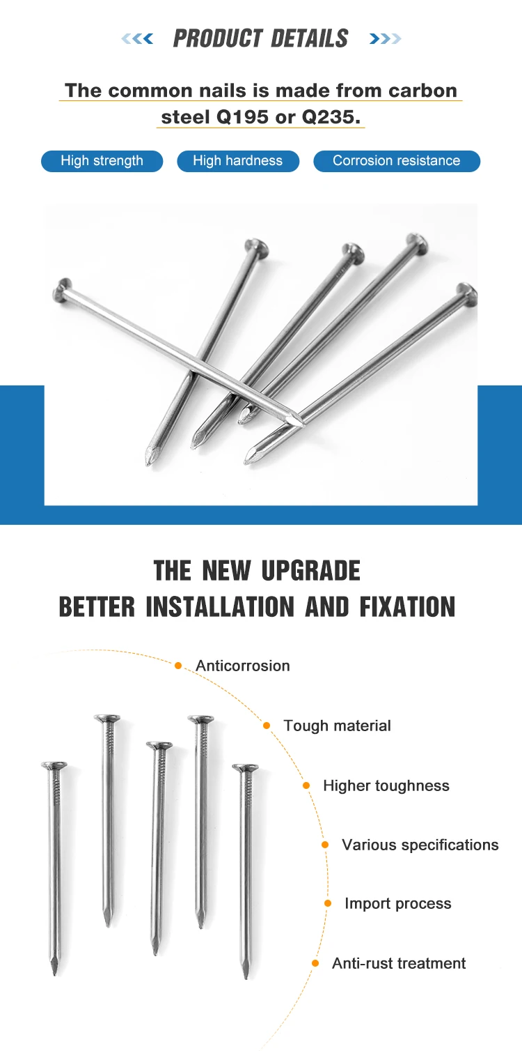 Common Nails - Buy 2 Inch Common Nail Construction Of Building ...