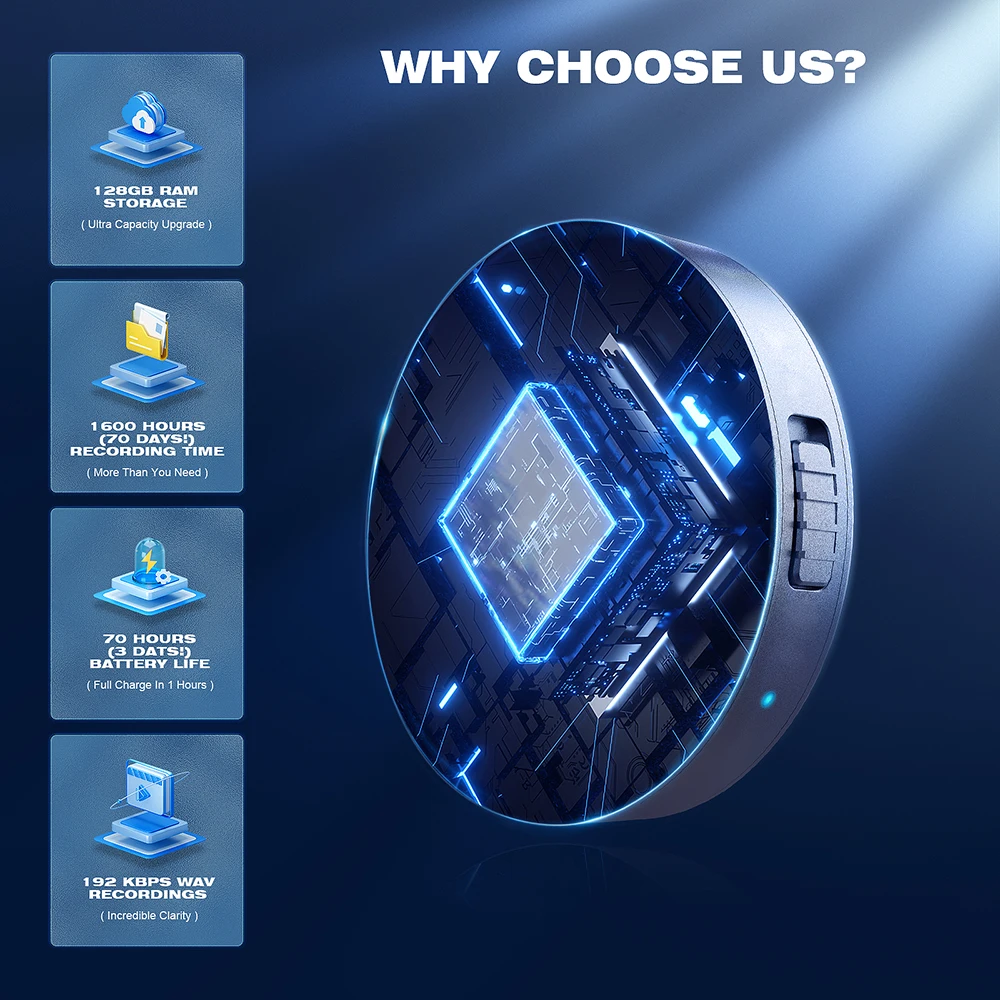 Mini Round Shape Recordable Sound Box - Perfect for Plush Toys