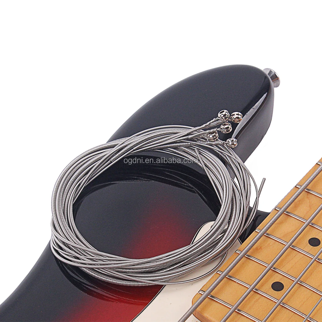 Stainless Steel 5 String Bass Strings Set For Acoustic Bass,Electric ...