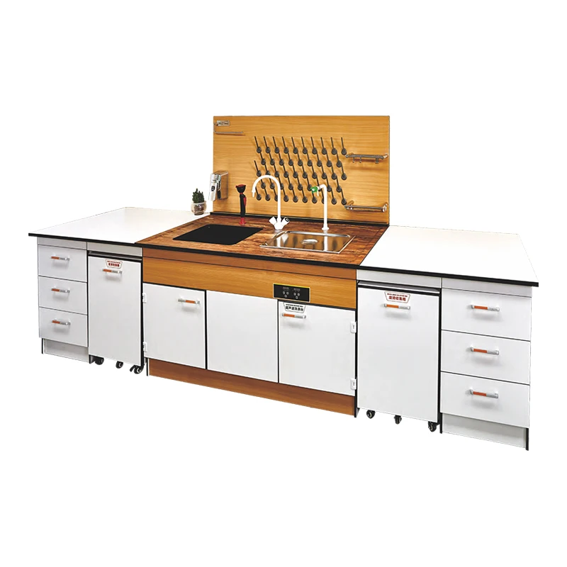 Modular Laboratory Furniture Chemistry Lab Table Island Bench Laboratory-customizable Solutions ...