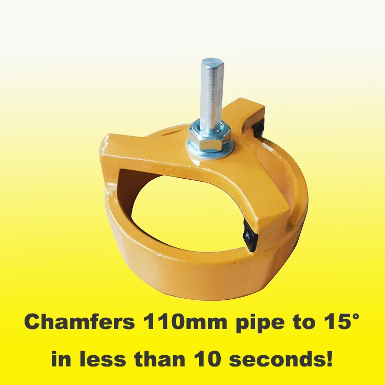 New Type 110 Mm Cylinder Chamfer Tool/pipe Chamfer Tools - Buy Chamfer ...