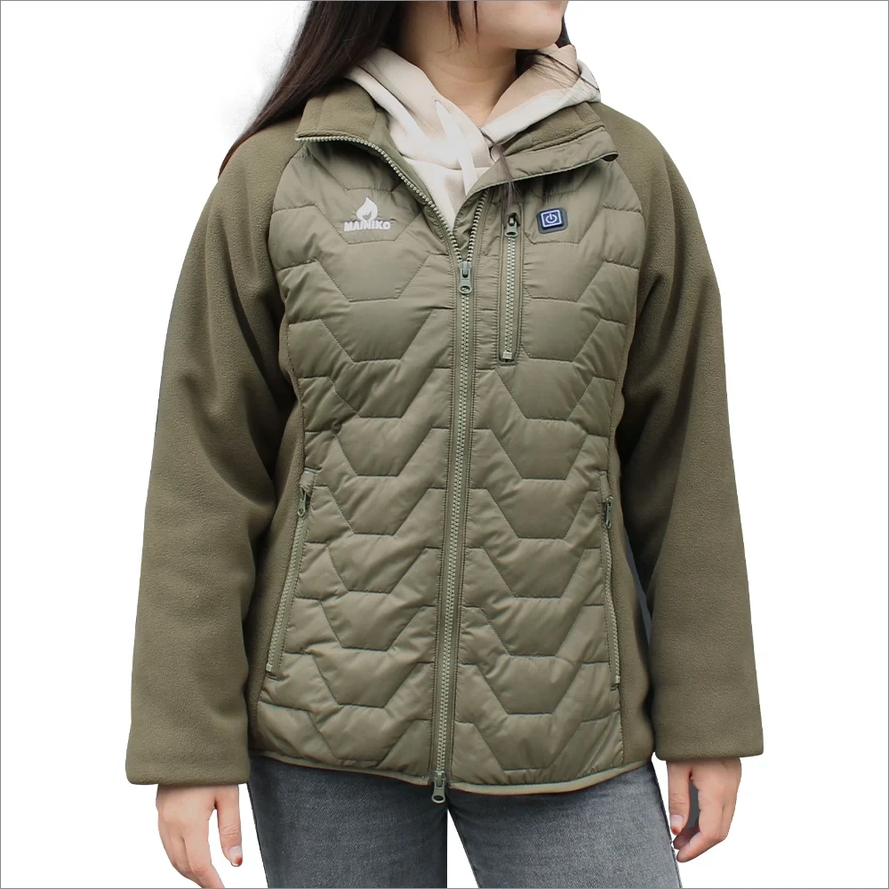 Mainiko 2024 New Custom Logo Self Heating Down Jacket Heated Coat For ...