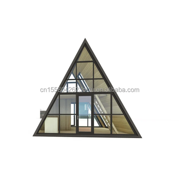 Resort Wooden Structure - Frame House Triangle Shape