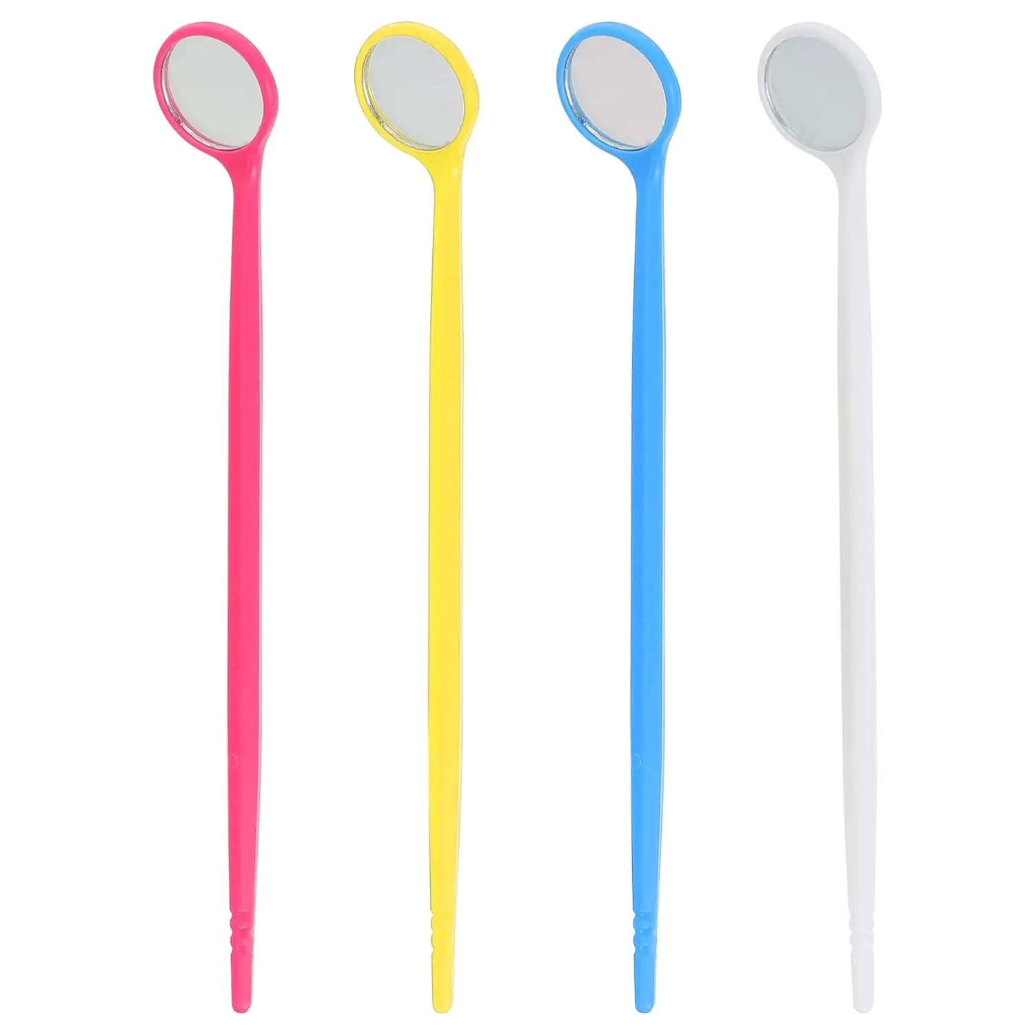 SJ Dental Instrument Disposable Dental Exam Mouth Mirrors Oral Plastic ...