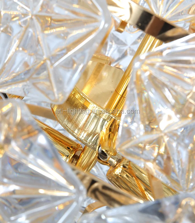 Hotel Decoration E14 E12 Glass Chandelier Indoor Pendant Lamp Glass Led ...