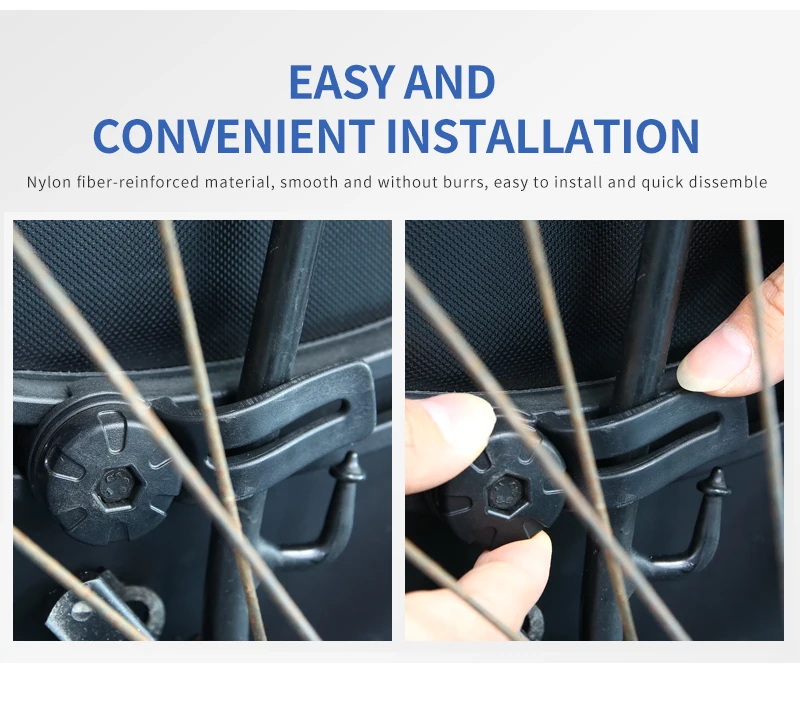 Yxk003 Bicycle Pannier Mount System Bike Bag Hook Outdoor Luggage ...