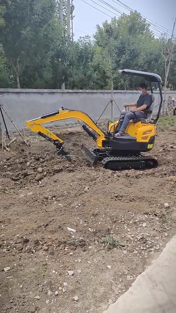 Free Shipping China New Mini Excavator 1.8 Ton Kubota Engine Small ...