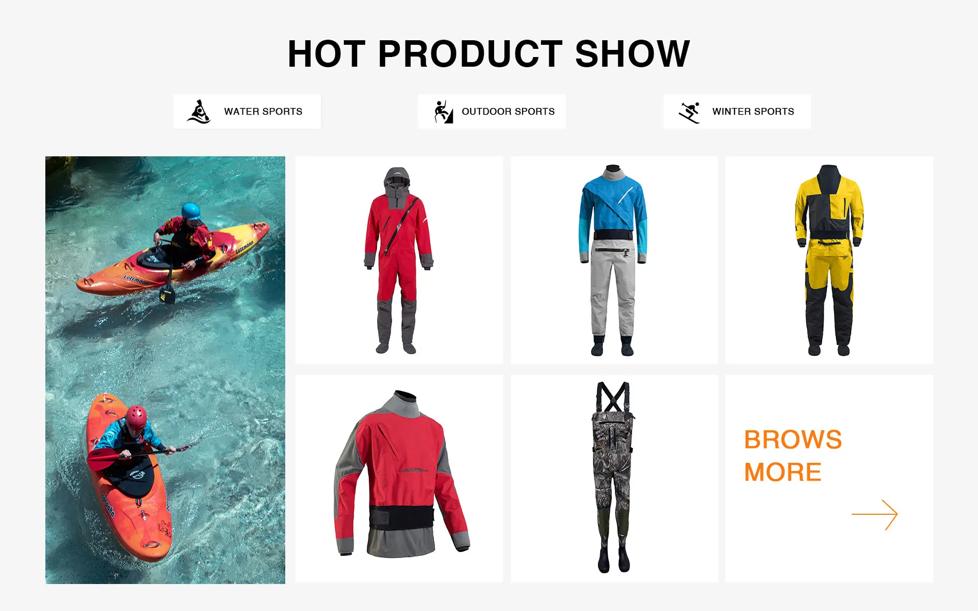 LKVER Latex Kayaking Dry Suits - 100% Waterproof & Durable