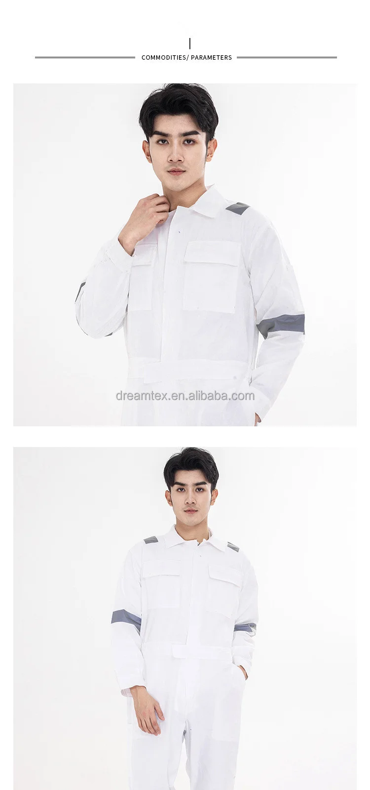 Customized Mechanic Workshop Oem Logo Workwear Uniforms