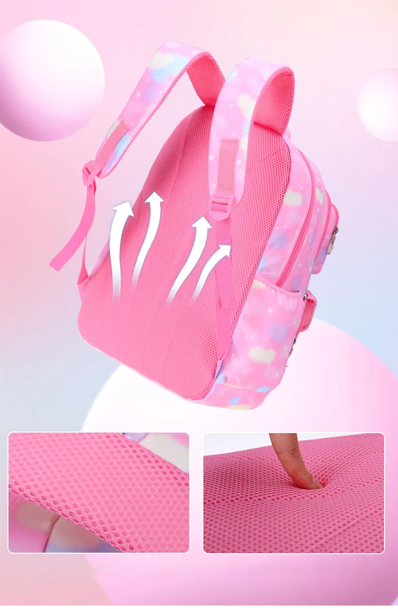 New Large Capacity Backpack - Waterproof School Bag for Girls