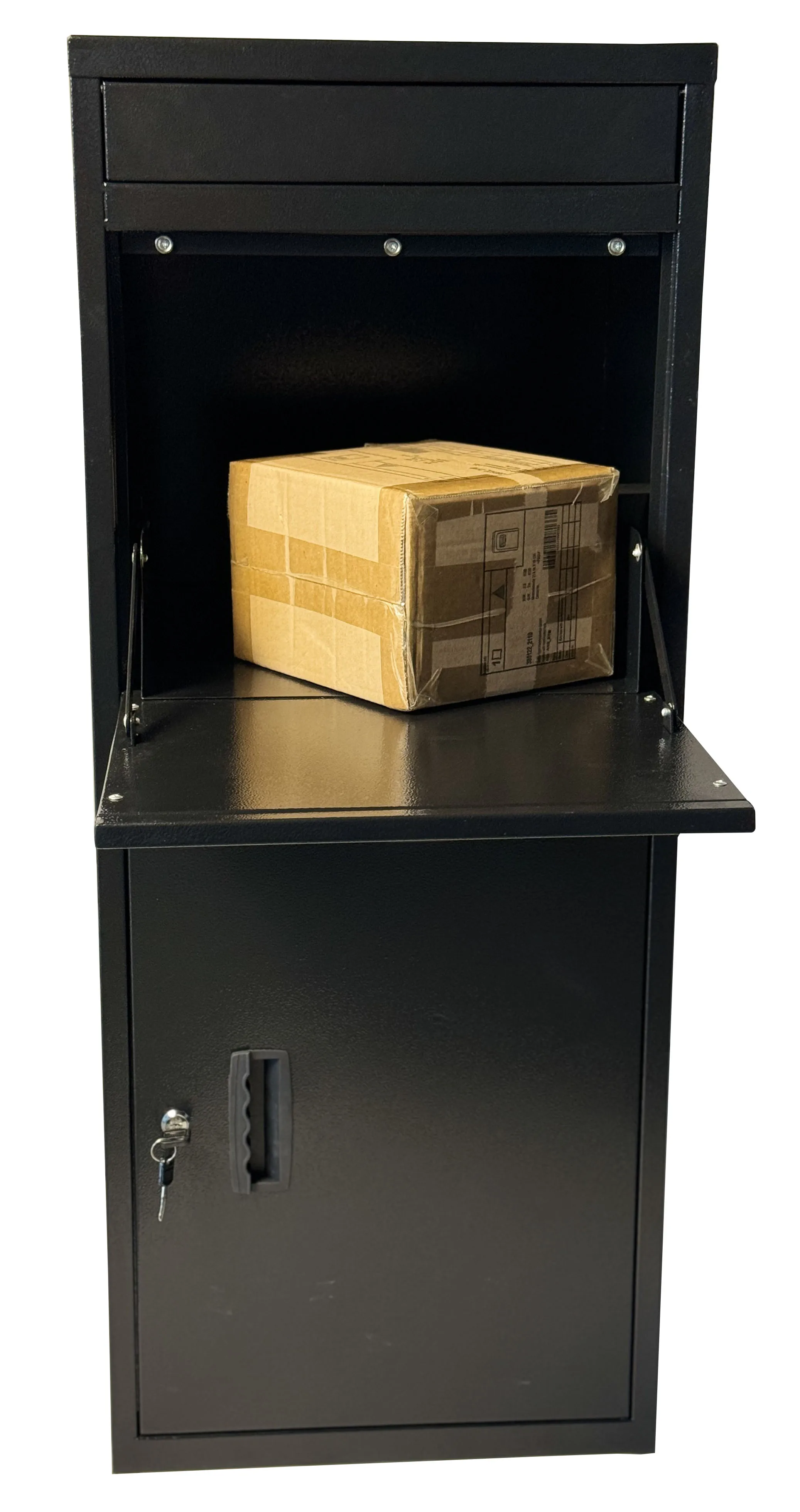 Parcel Post Drop Box Large Steel Lockable Letter Package Mail Duty ...