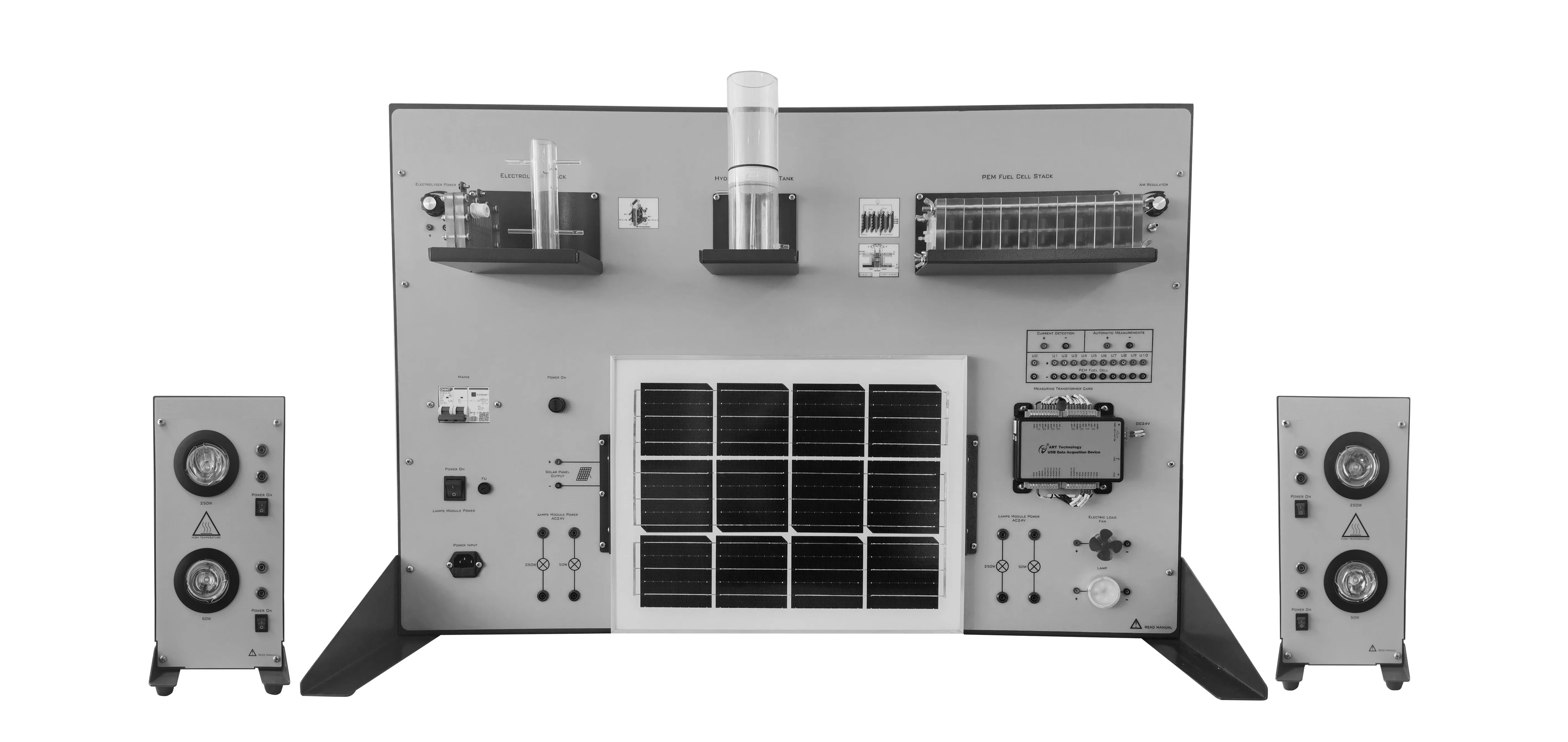 New Hydrogen Energy Trainer Fuel Cell Educational Training Kit Didactic ...