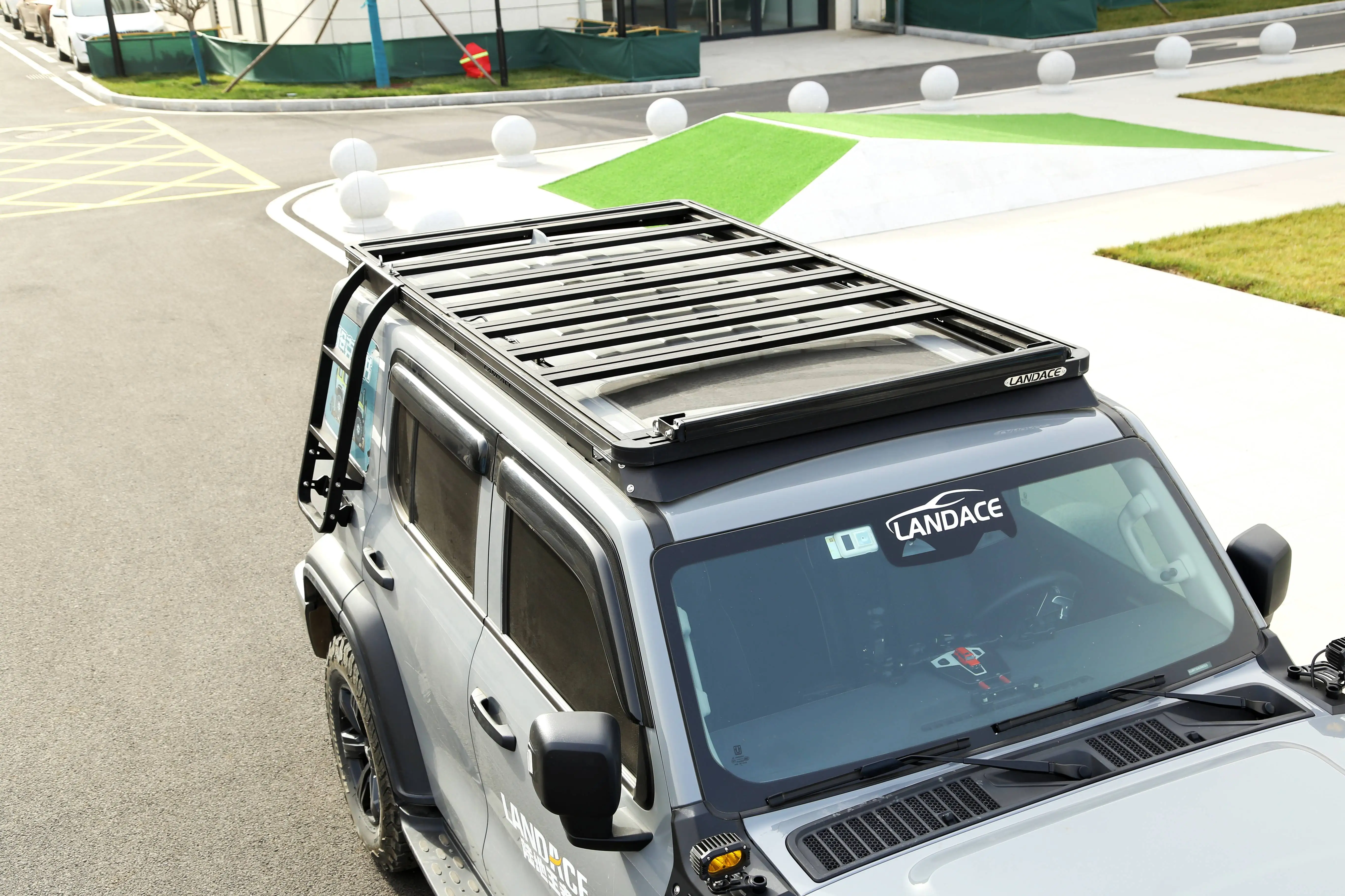 WEY Tank 300 4x4 Accessories Black Side Ladder Retrofit Kit for Jeep ...