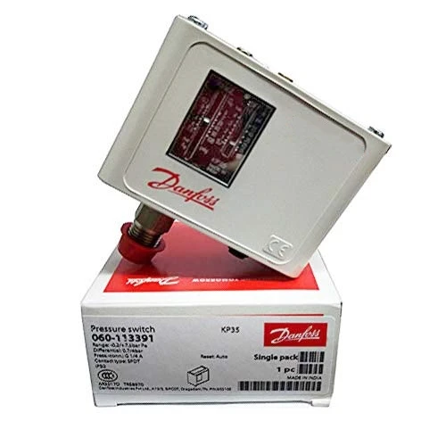 Danfoss Kp35 Pressure Switch Setting Range 0.2 To 7.5 060-113366 - Buy 060-113366 Pressure ...