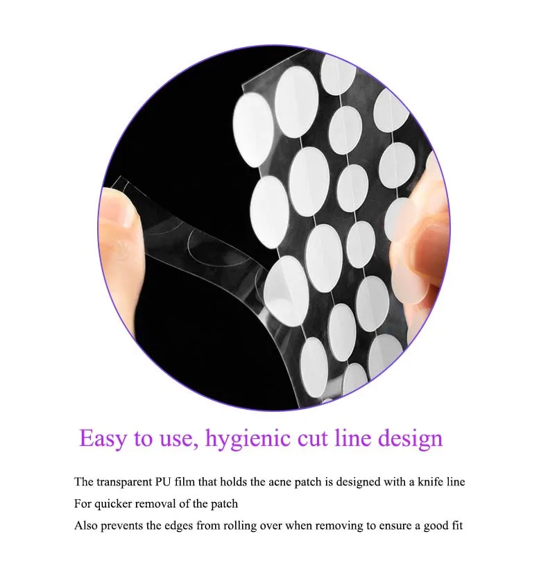 Hydrocolloid Acne Spot Treatment Patch With Tea Tree Oil - Oem