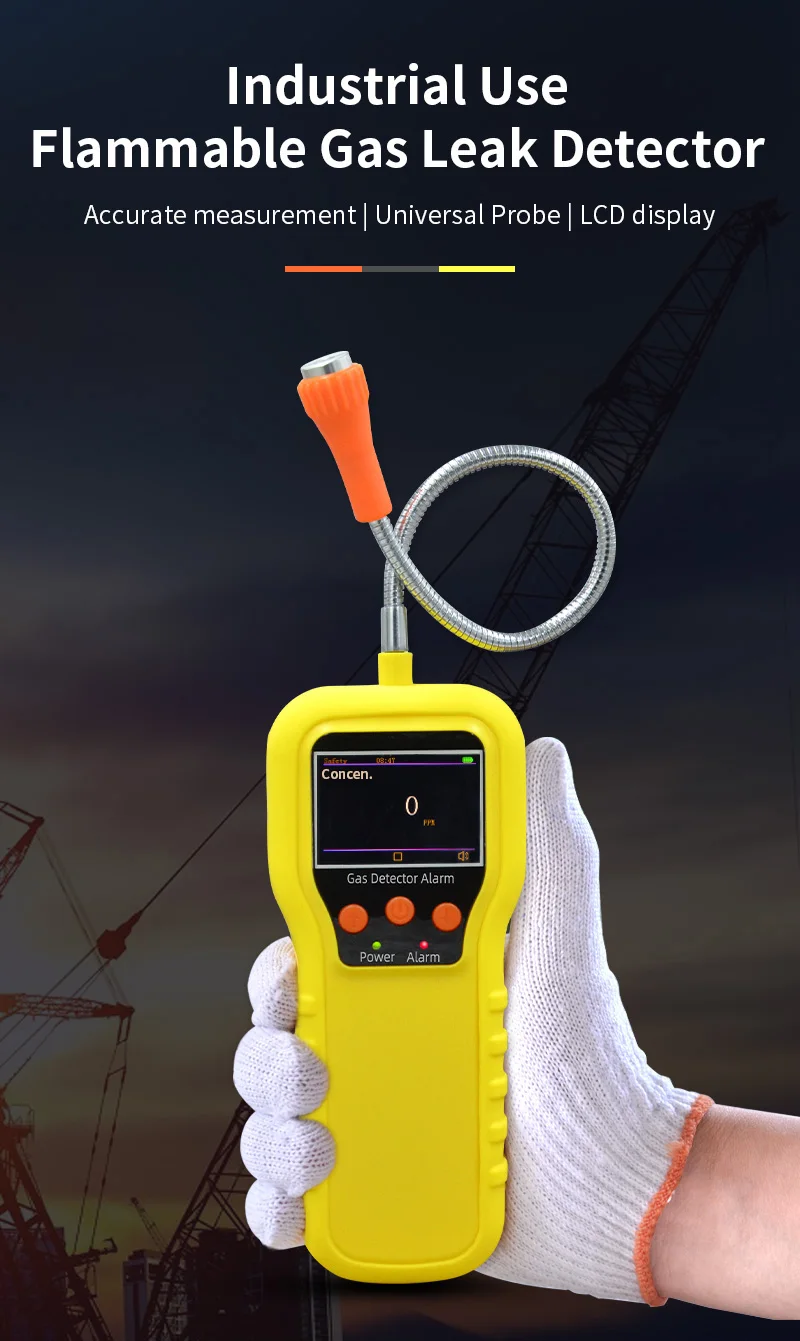 Portable Type Lpg Gas Leak Detector Cng Lng Gas Leakage Detector - Buy ...