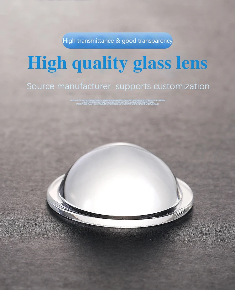 Customized K9 Optical Glass Convex Lens,Narrow Beam Angle Led Lenses,5 ...