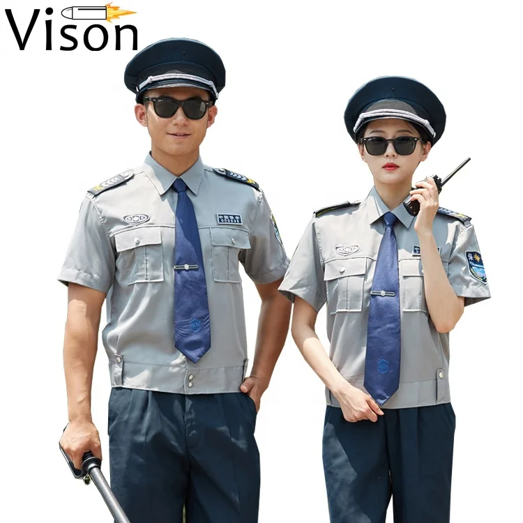 Private Security Guard Uniform Tactical Grey Security Uniform - Buy ...