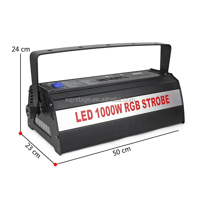 DMX Control SMD5050 1000w RGB LED Strobe Light for DJ Club Party Stage