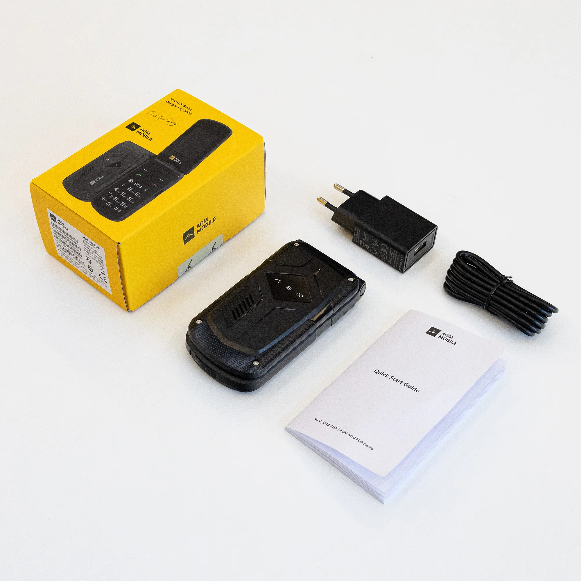 AGM M10 FLIP - Rugged, Waterproof, and Feature-Rich Phone