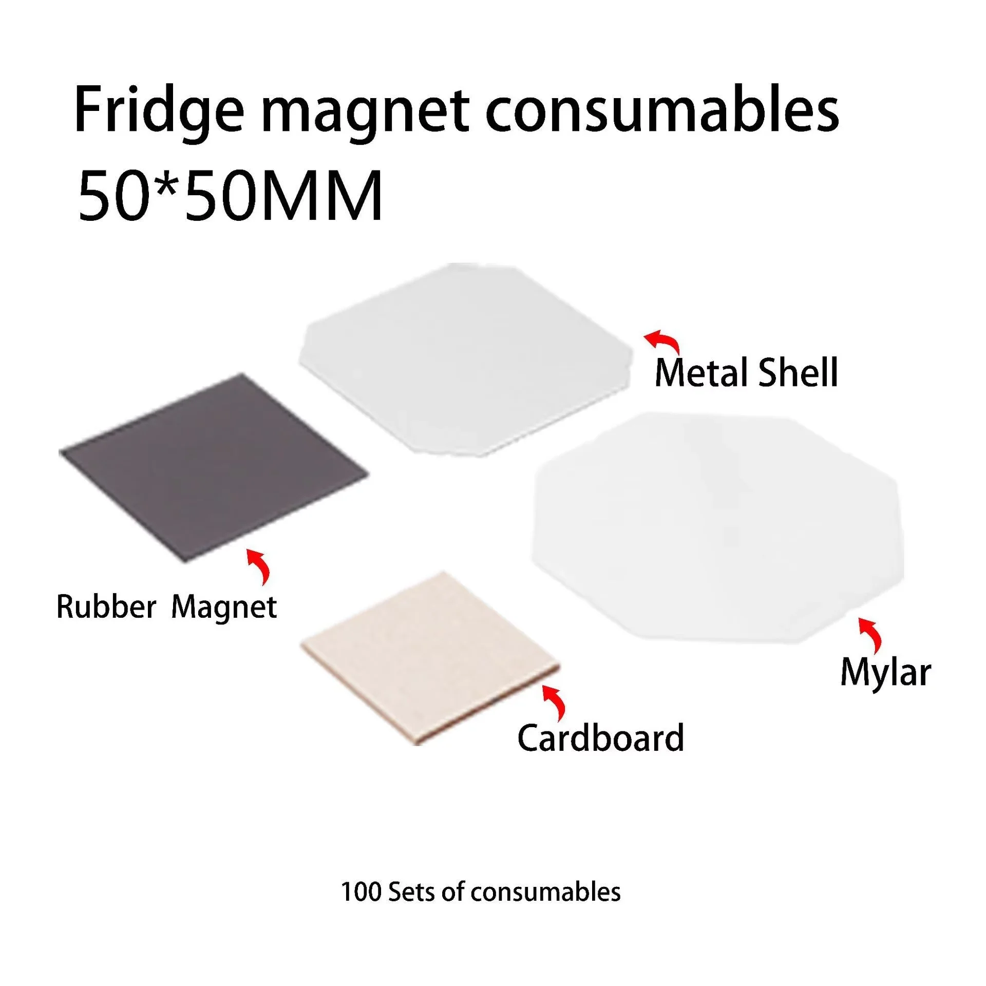 Five Models 50/60/80 Custom Fridge Magnet Making Machine Photo Magnet ...