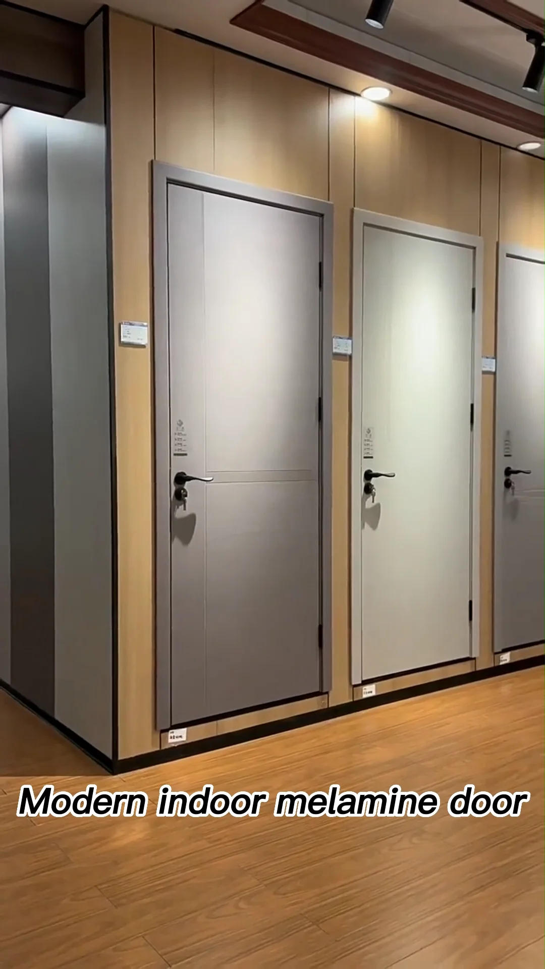 Wholesale Indoor Room Wooden Doors Modern Melamine Wooden Doors ...