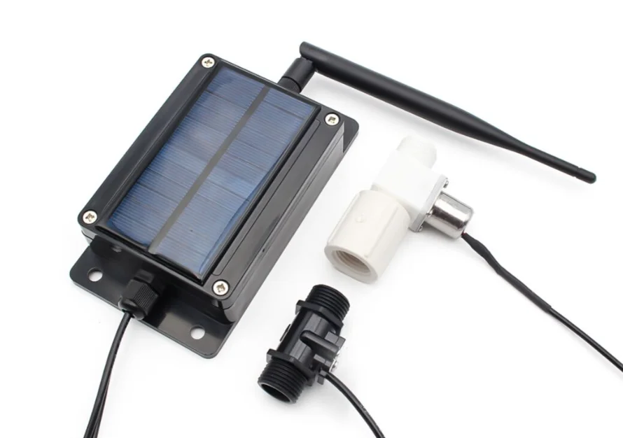Agrosense_valve & Water Flow Lorawan Class C Evaluation Modules