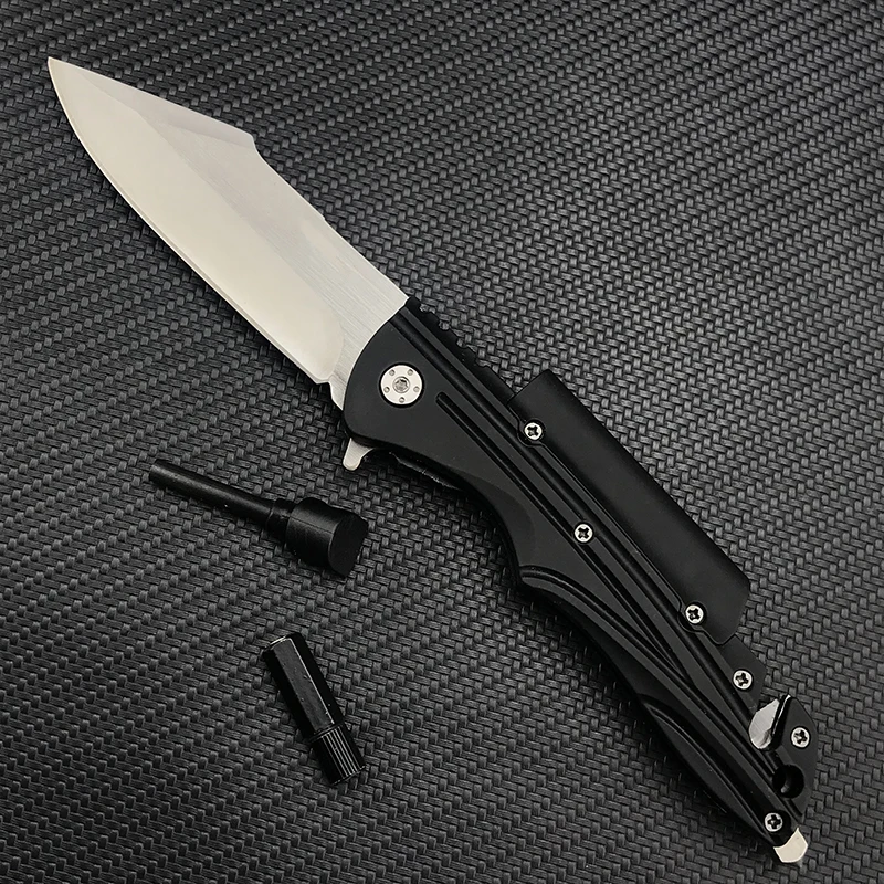 Multi Functional Outdoor Knife Hunting Camping 440c Stainless Steel ...