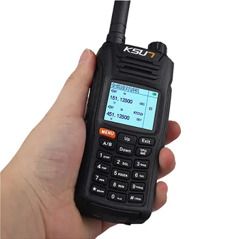 Ksx68d-b Dual Band Portable Walkie Talkie With Sim Card Radio ...