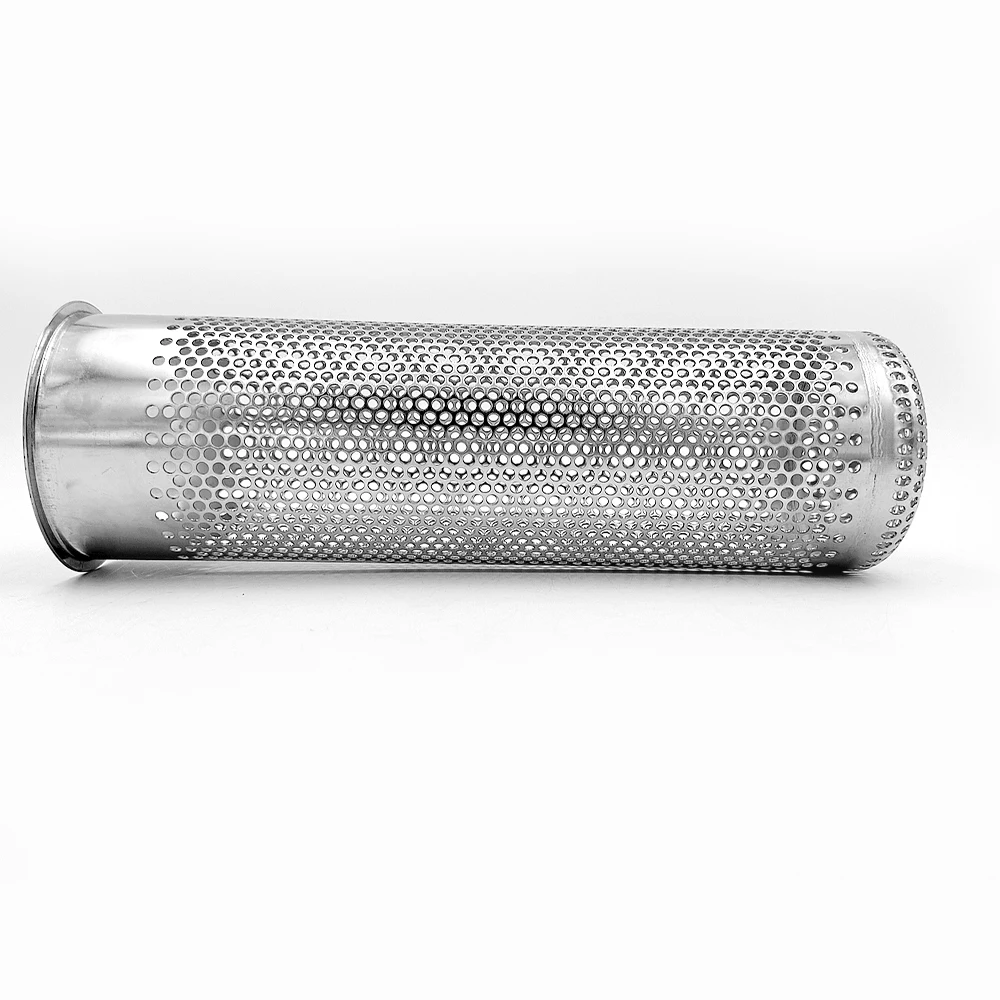 Stainless Wire Mesh Basket Strainers Perforated Filter Basket Custom ...