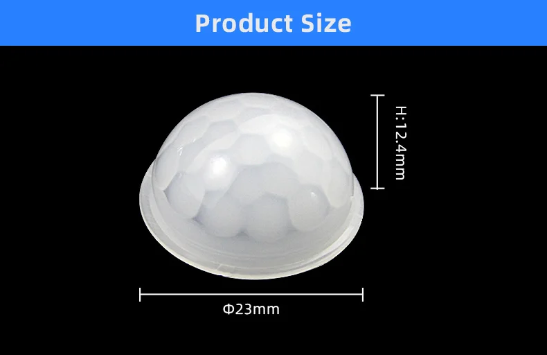 Diameter Ir Sensor Lens Pir Fresnel Lens Hdpe Plastics Lenses Led ...