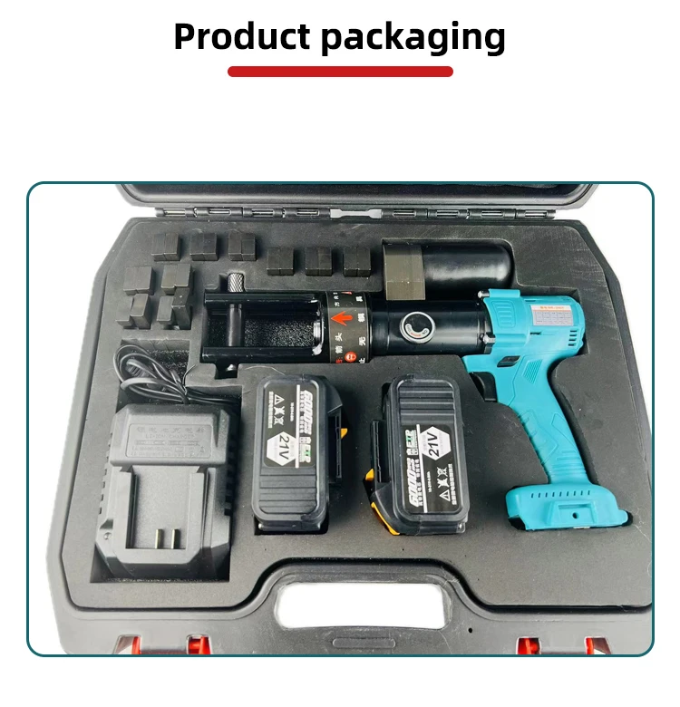 Electric Press Tool for Cable Lugs - ME-240T Hydraulic Pliers
