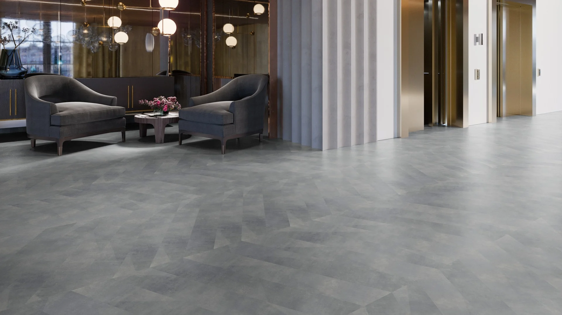 Show Away Spc Vinyl Flooring Marble Anti Bacteria Homogeneous Pvc Vinyl ...