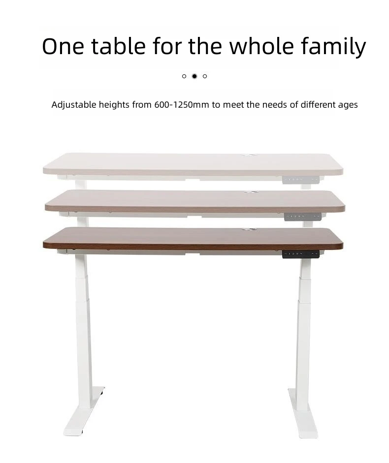 Adjustable Lifting With Wheels Computer Desk Height Adjustable ...