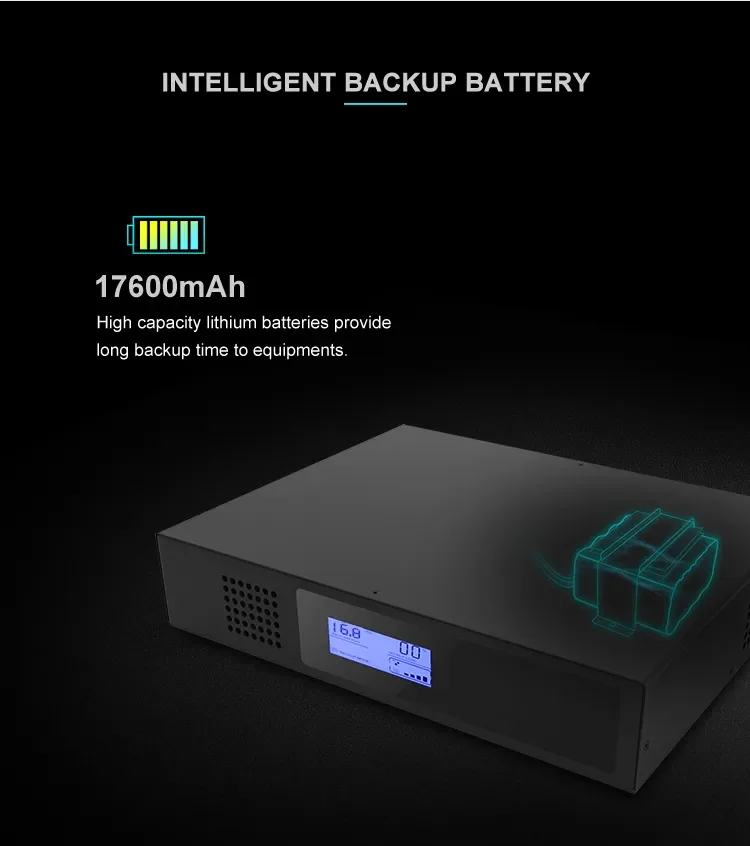 Nuovo arrivo Mini UPS produttore OEM DC UPS 12V 52V 48V DC UPS con ...