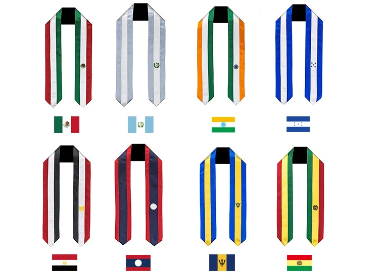 Custom Sublimation Graduation Stole /graduation Sashes - Buy Graduation ...