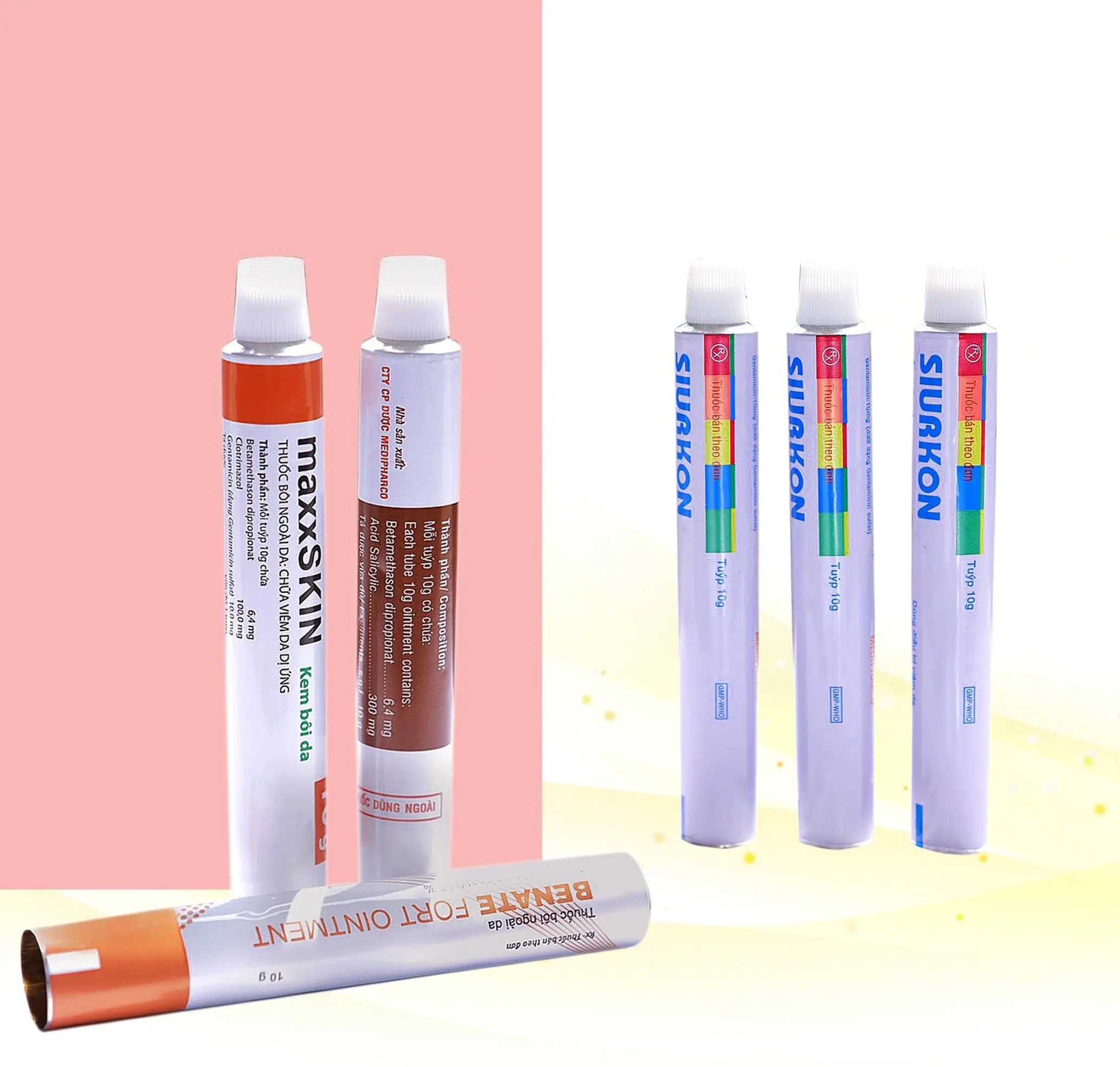 Medical Grade Long Nozzle Aluminum Collapsible Tube With Conical ...