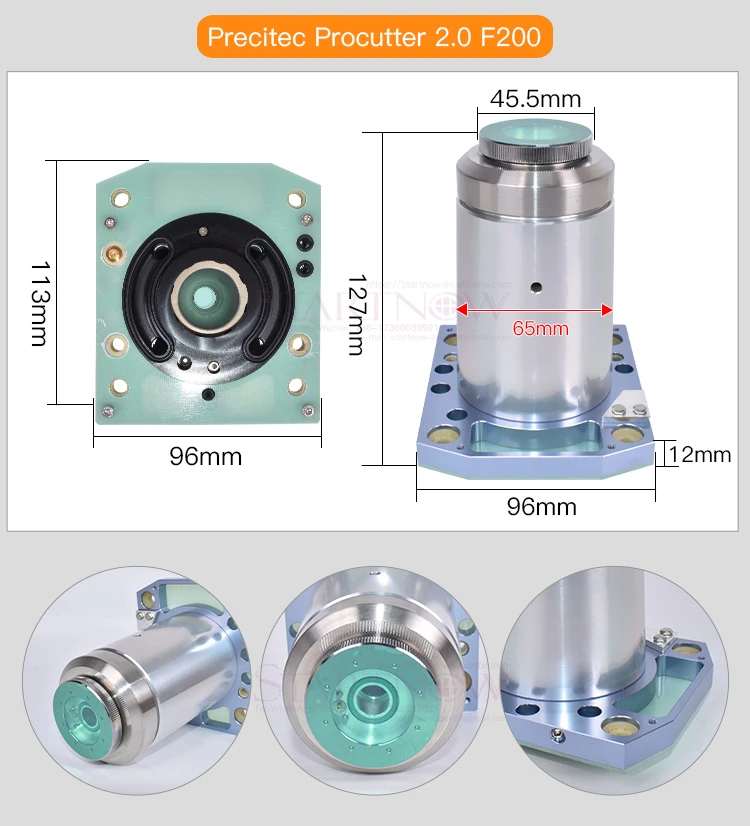 Precitec Procutter F150 F200 Cm2 Se Series Hans 6kw 12kw Laser Nozzle ...