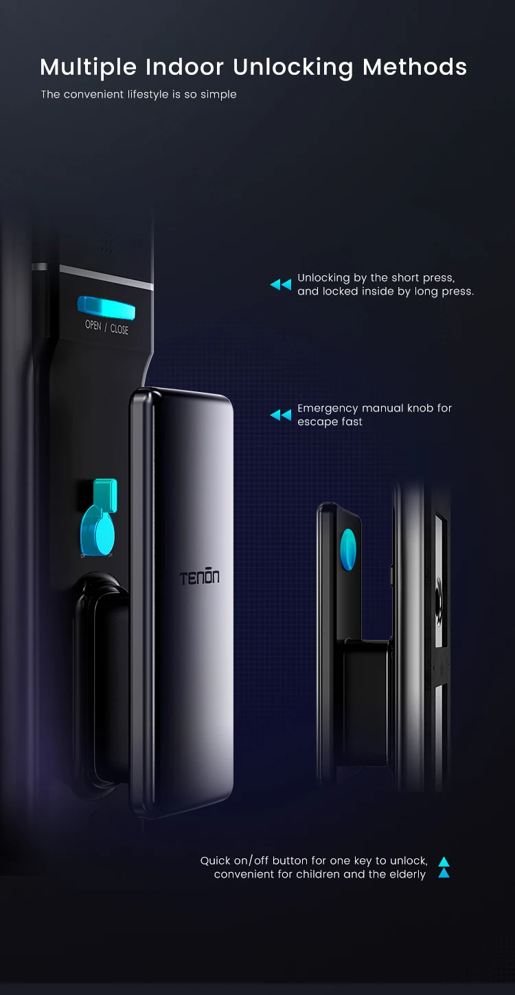 Smart Home System Full Automatic Security Door Lock System Electric ...